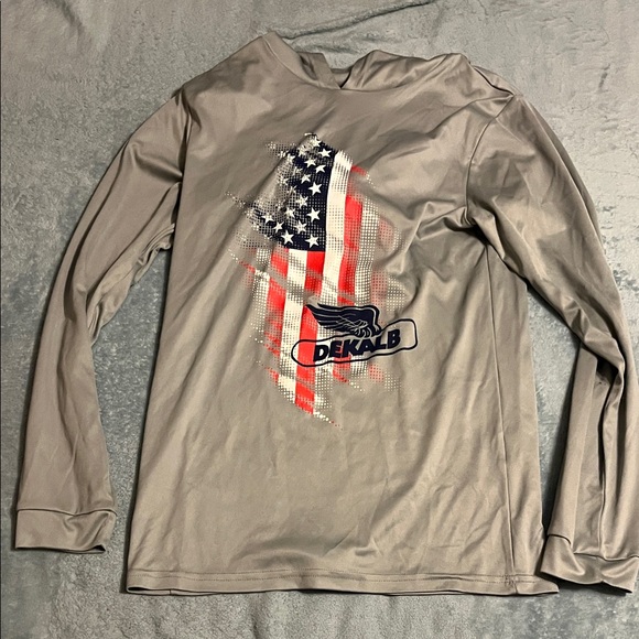 PARAGON | Shirts | Paragon American Flag Graphic Long Sleeve Shirt ...